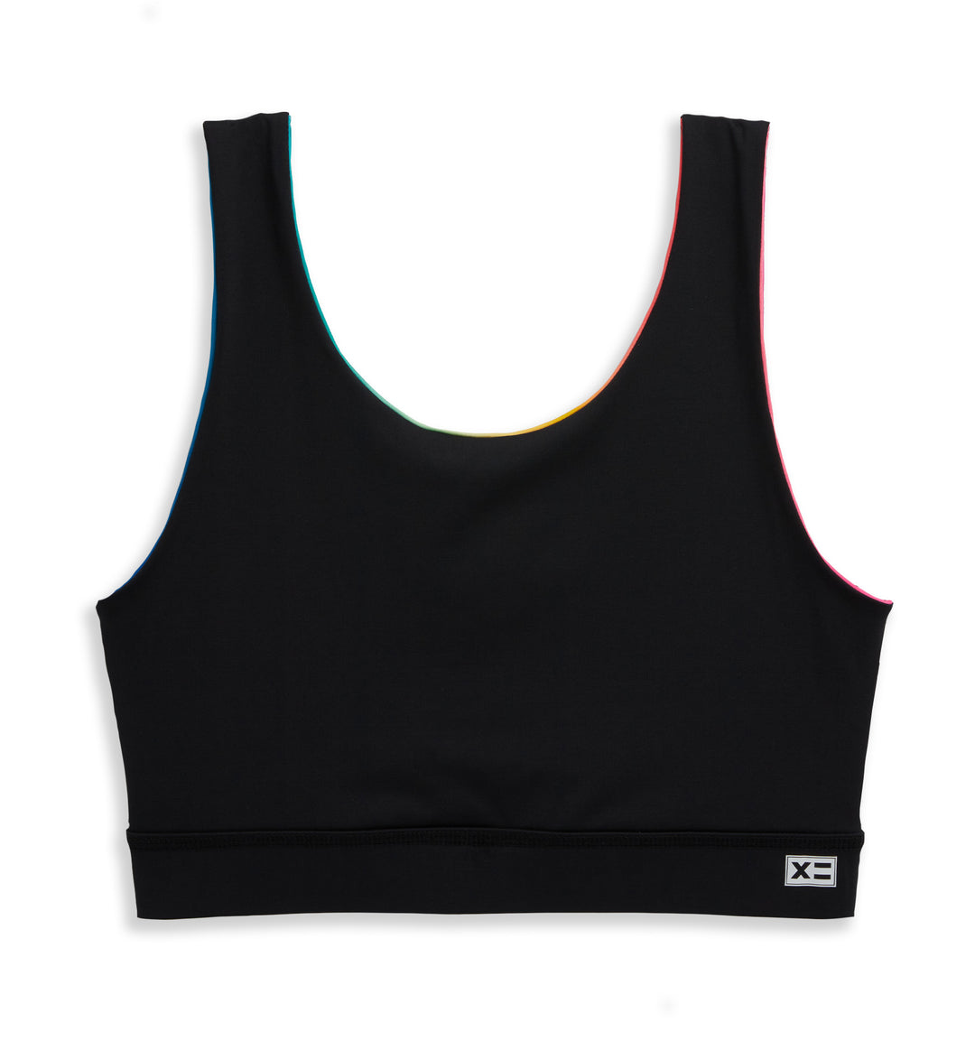 Swim Reversible Sport Top - Melting Rainbow – tomboyx