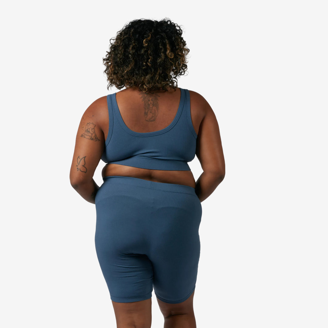 Bamboo Rib 9" Boxer Briefs - Bering Sea – tomboyx