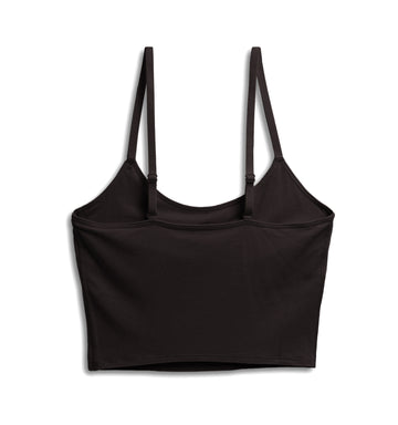 Longline Bra Top - TENCEL™ Modal Black – tomboyx