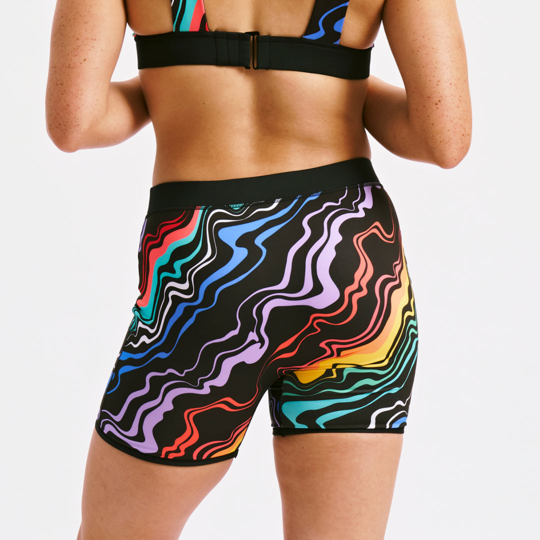 Swim 4.5" Reversible Short - Making Waves – tomboyx