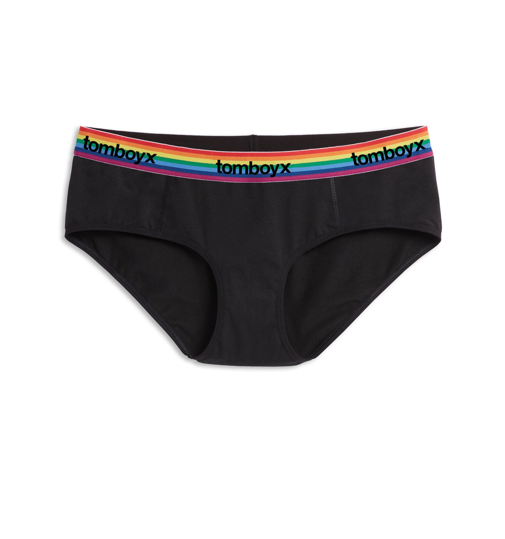 Hipster - Black Rainbow Logo – tomboyx