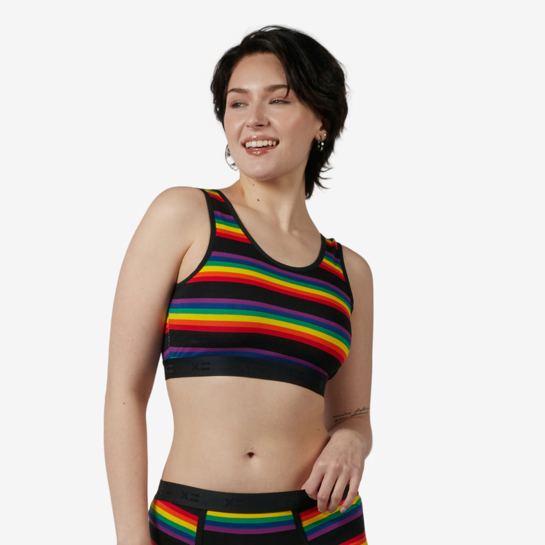 Essentials Soft Bra - Stripe Unbound – tomboyx