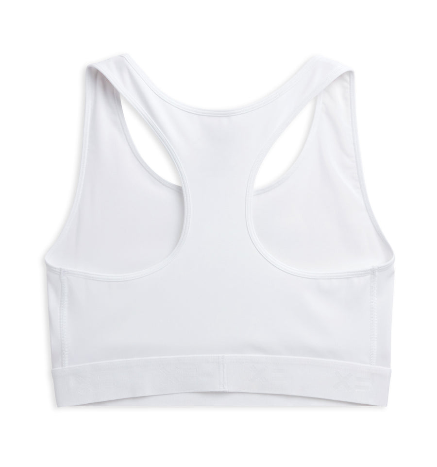 Racerback Compression Top - White – tomboyx