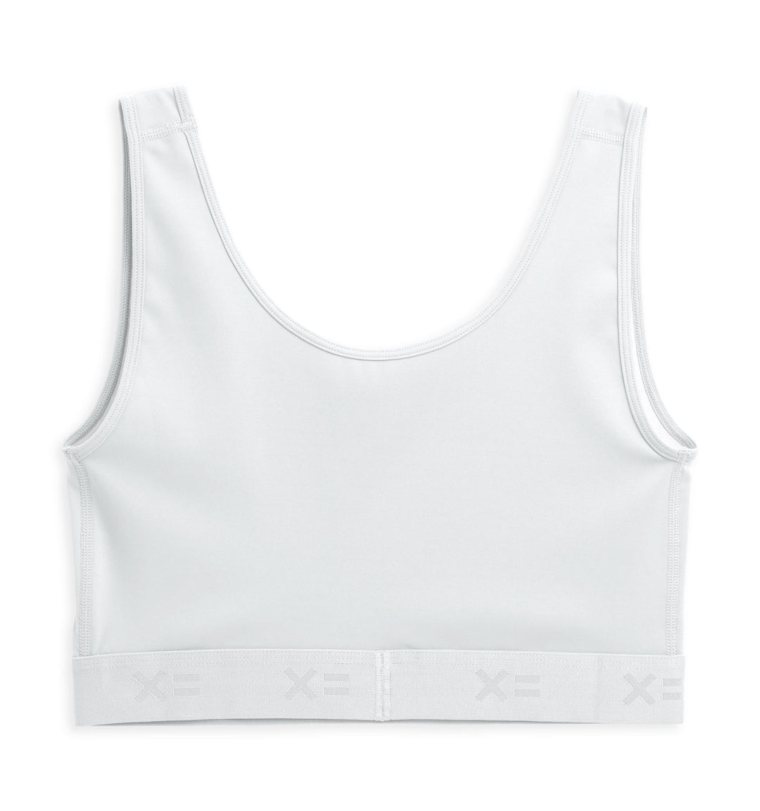 V Neck Compression Top - White – tomboyx