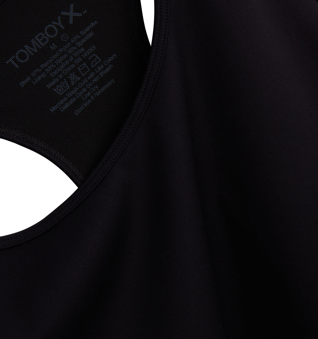 Racerback Compression Top - Black – TomboyX