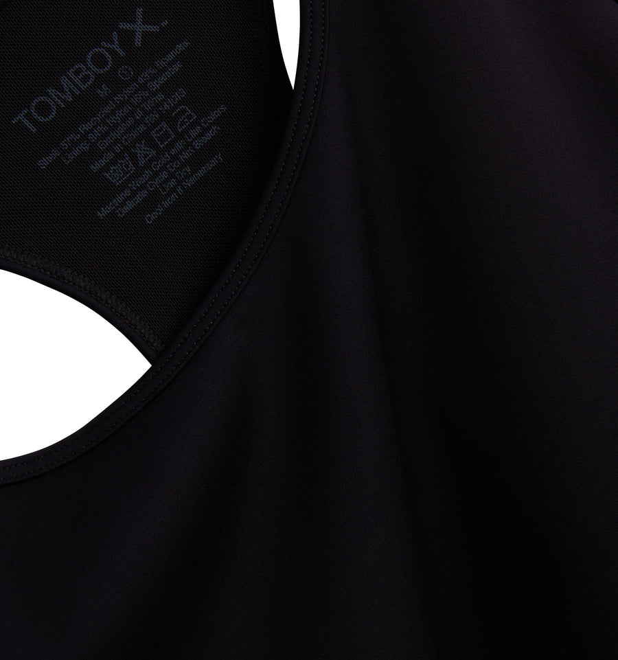 Racerback Compression Top - Black – TomboyX