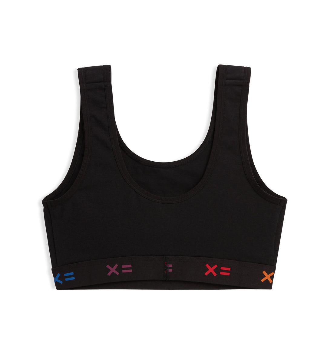 Essentials Soft Bra - Black X= Rainbow – tomboyx