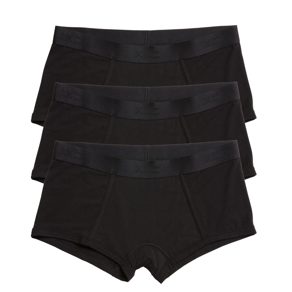 Boy Shorts 3-Pack - TENCEL™ Modal Black – tomboyx