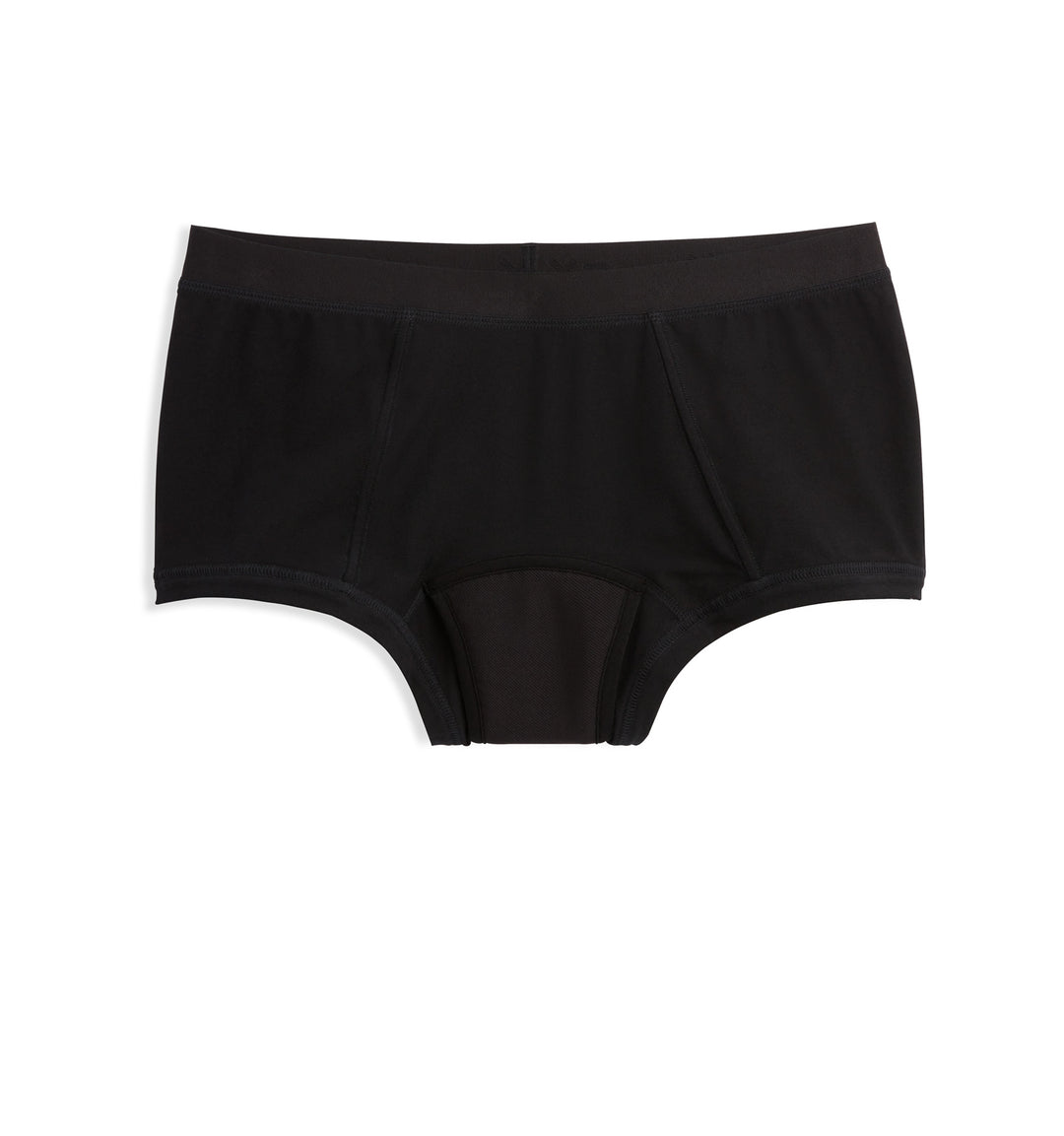 First Line Period Boy Shorts - X= Black – tomboyx