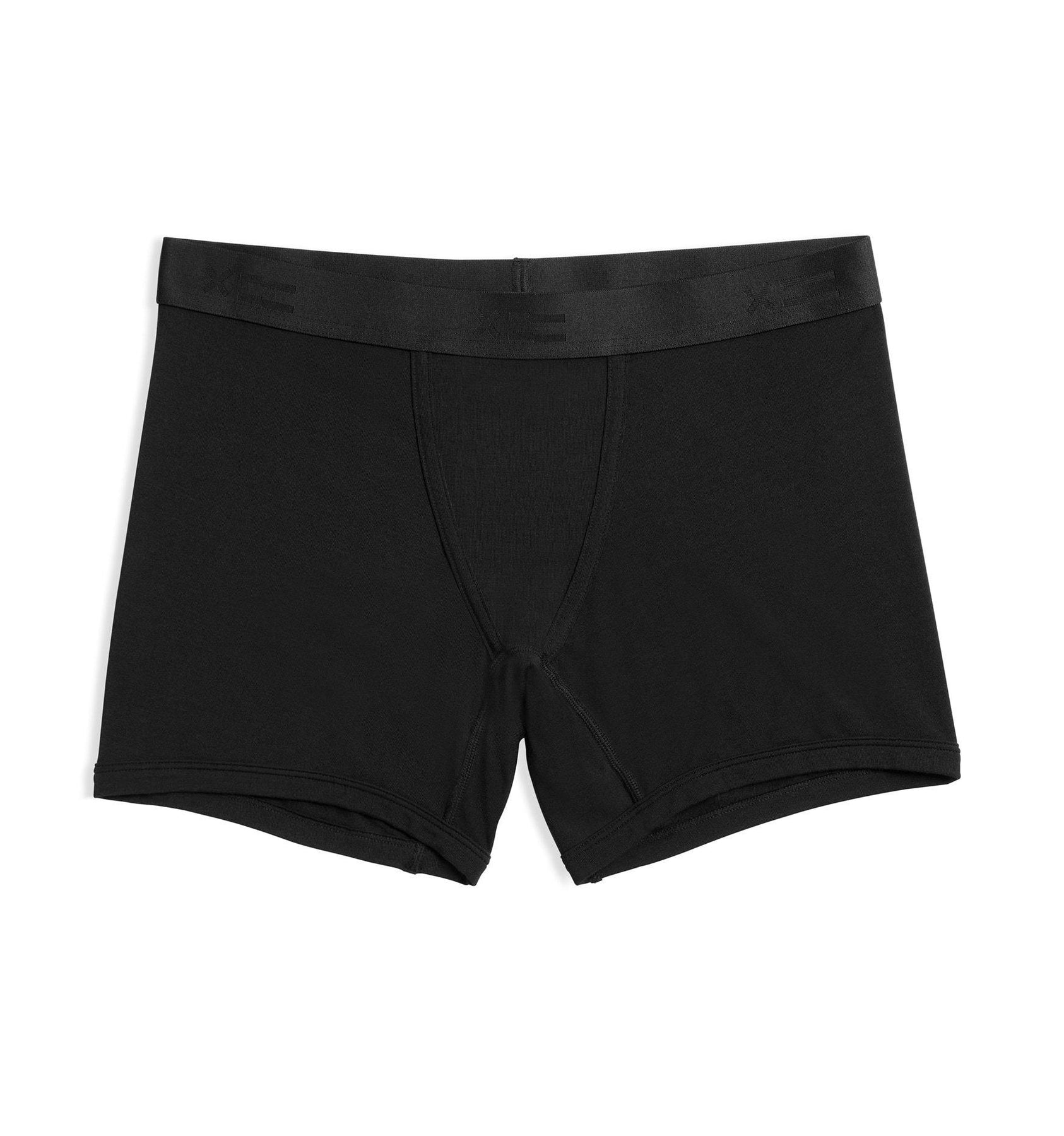 4.5" Trunks - TENCEL™ Modal Black – tomboyx