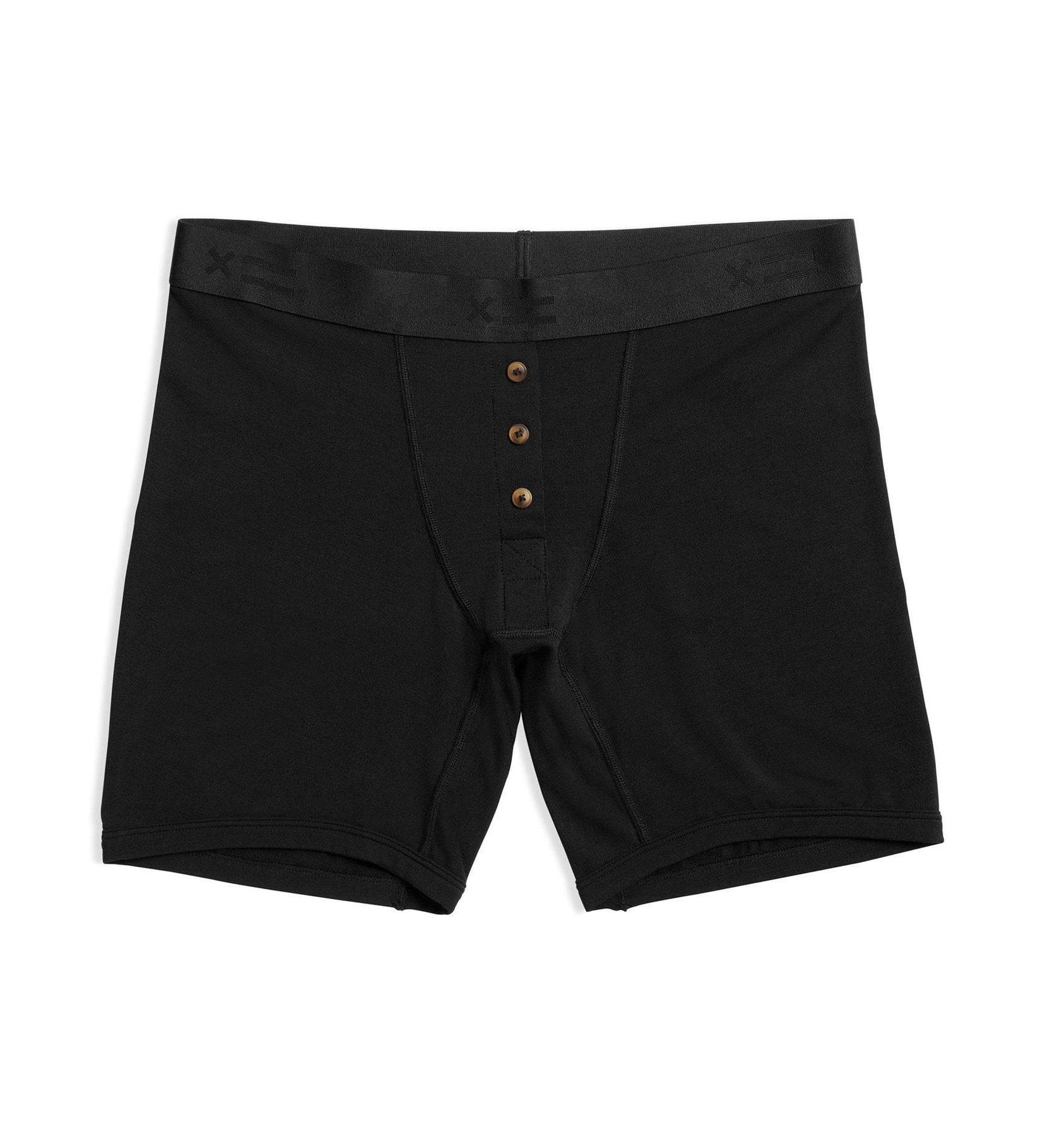 6" Fly Boxer Briefs - TENCEL™ Modal Black – tomboyx